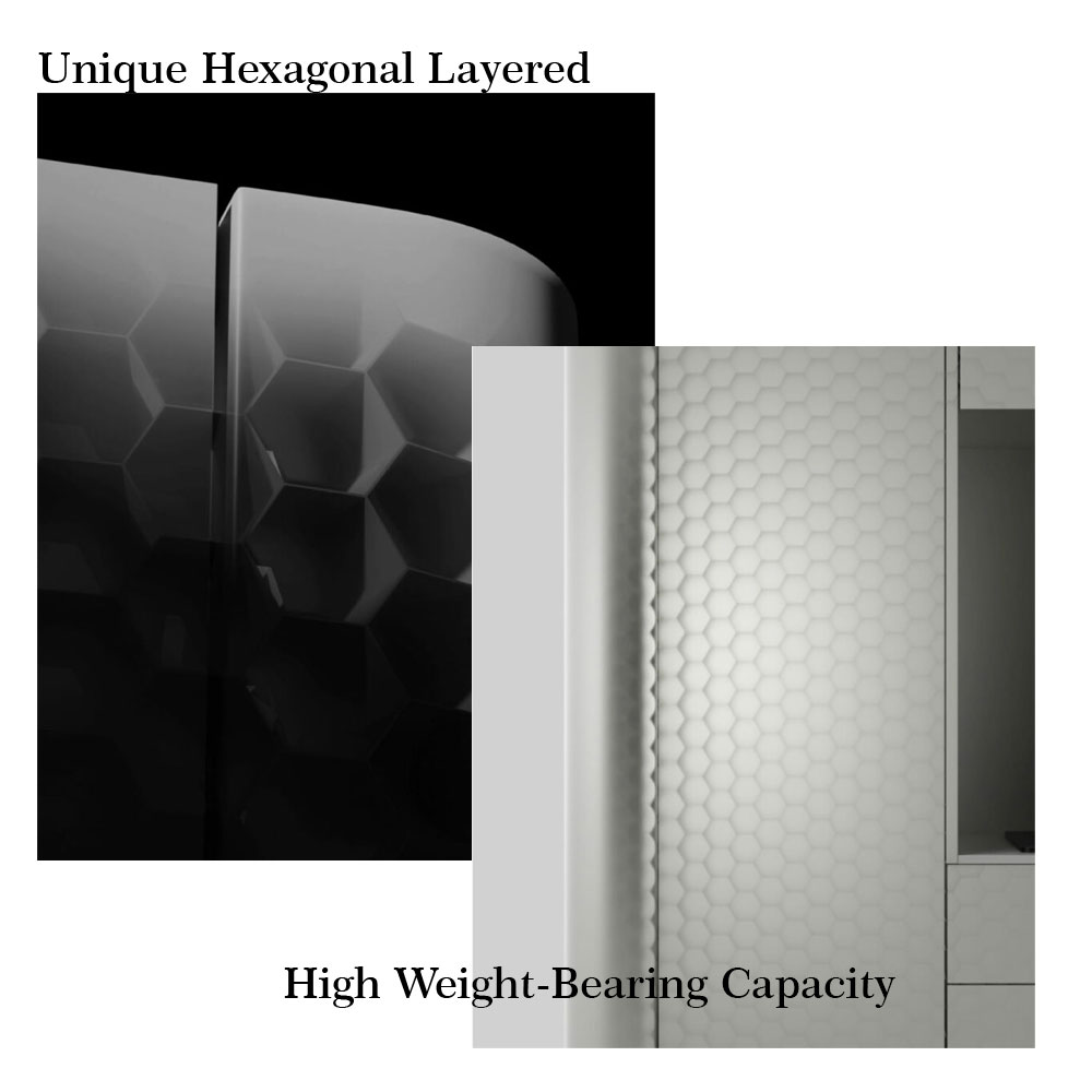 1010 Customized Aluminum Basin Cabinet (Peacock Blue) | Bacera